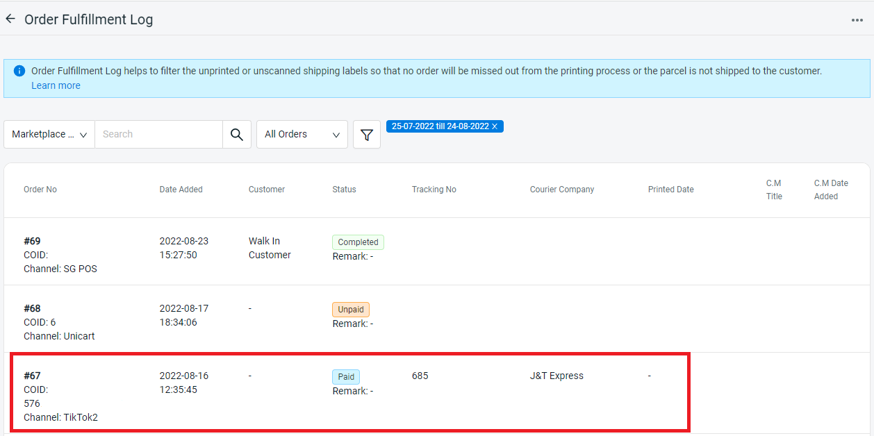 New Feature Enhancements on the Platform (August) - SiteGiant