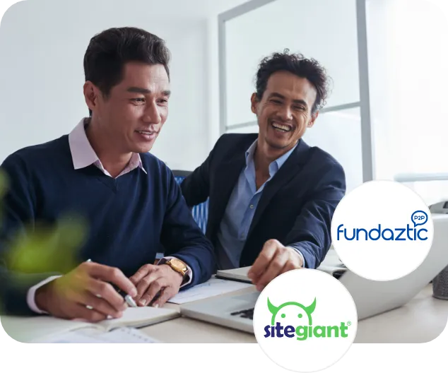 SiteGiant X Fundaztic | Peer-to-Peer (P2P) Lending Platform